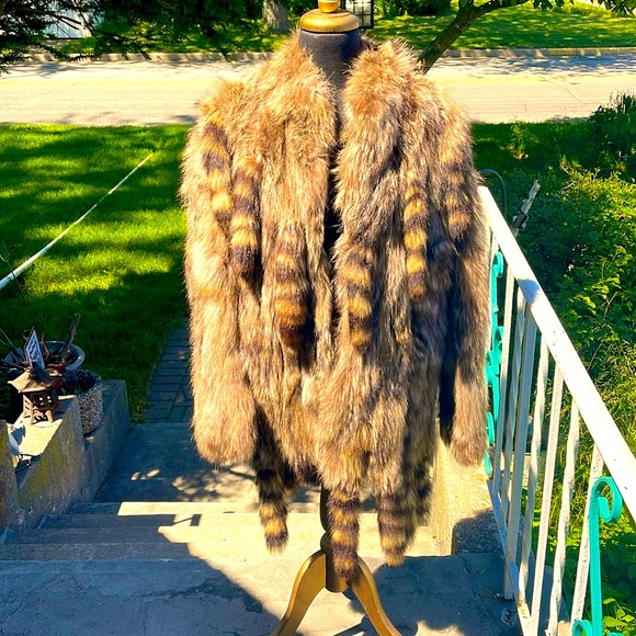 raccoon | Jackets & Coats | Raccoon Coat | Poshmark